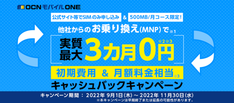 【11/1】OCNモバイルONEのeSIMサービス開始予定！カード型SIMとの違い ｜ 正モバイル